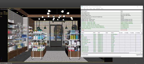 3D pharmacy healthcare store model - TurboSquid 1607389