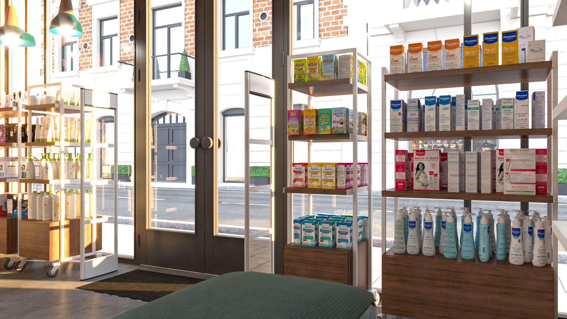 3D pharmacy healthcare store model - TurboSquid 1607389