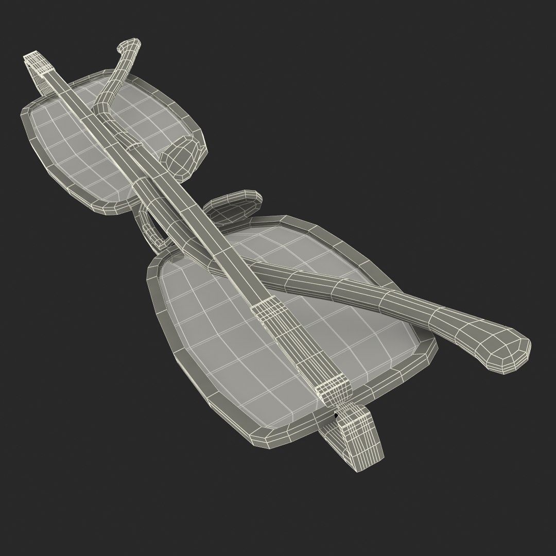 reading glasses 2 3d max