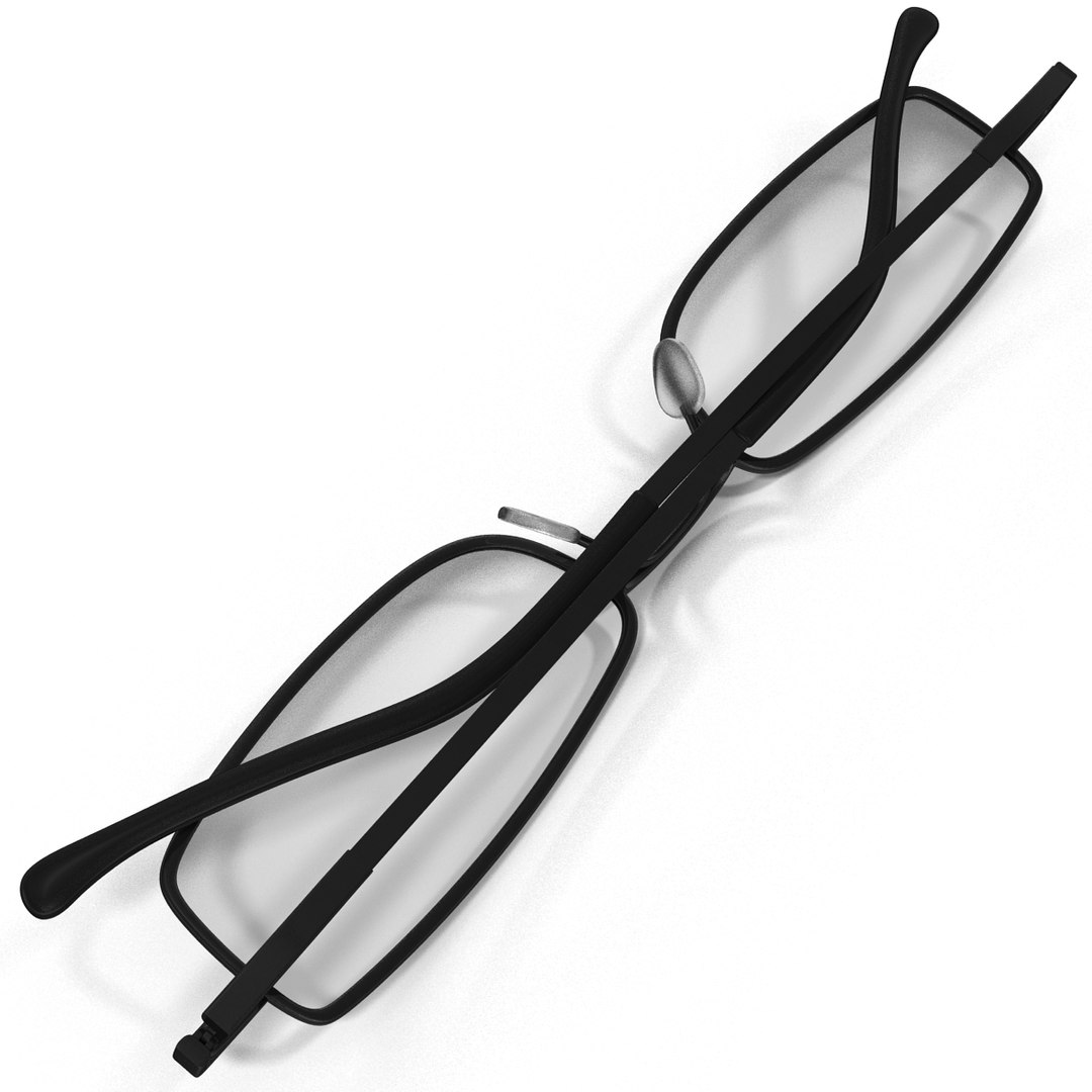 reading glasses 2 3d max