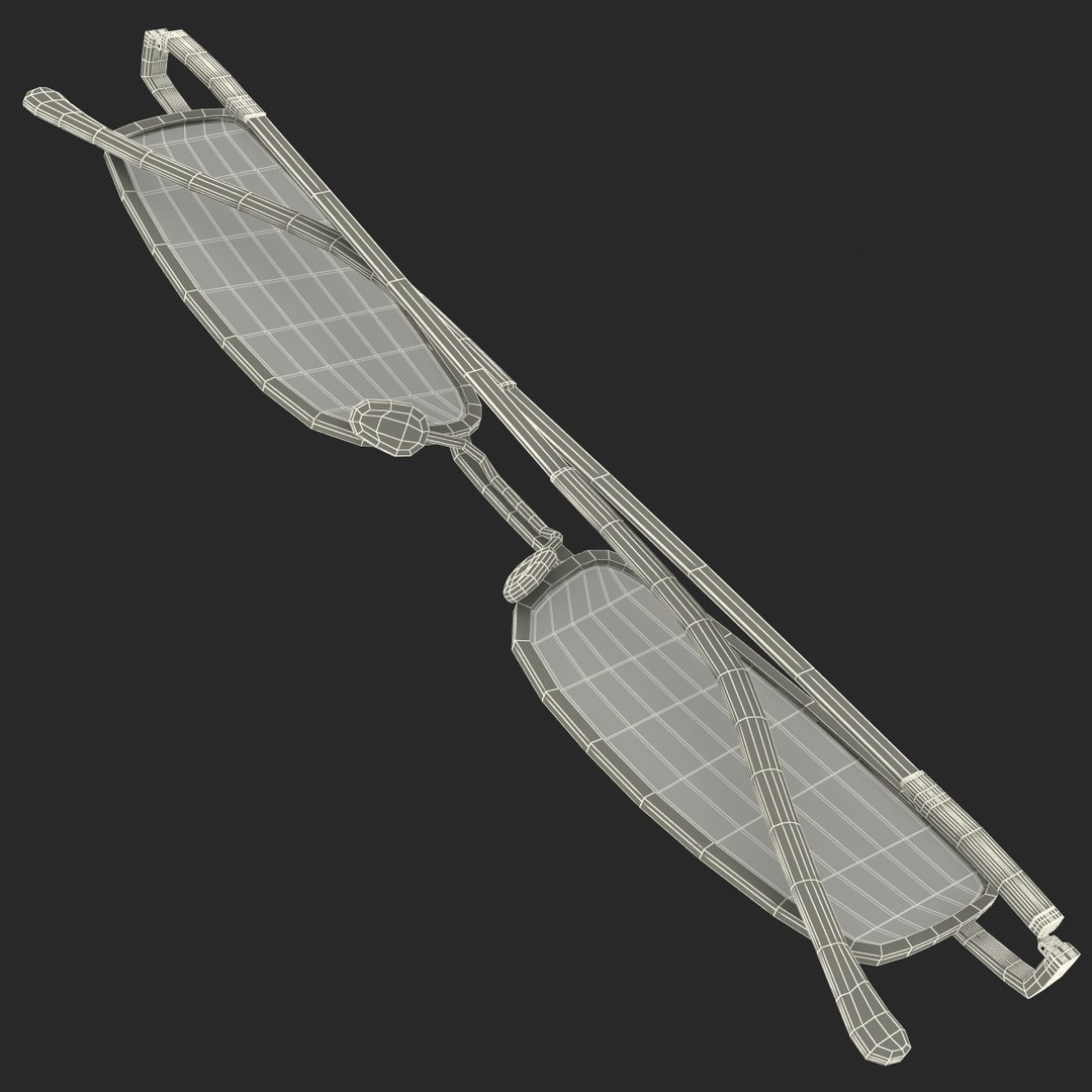 reading glasses 2 3d max