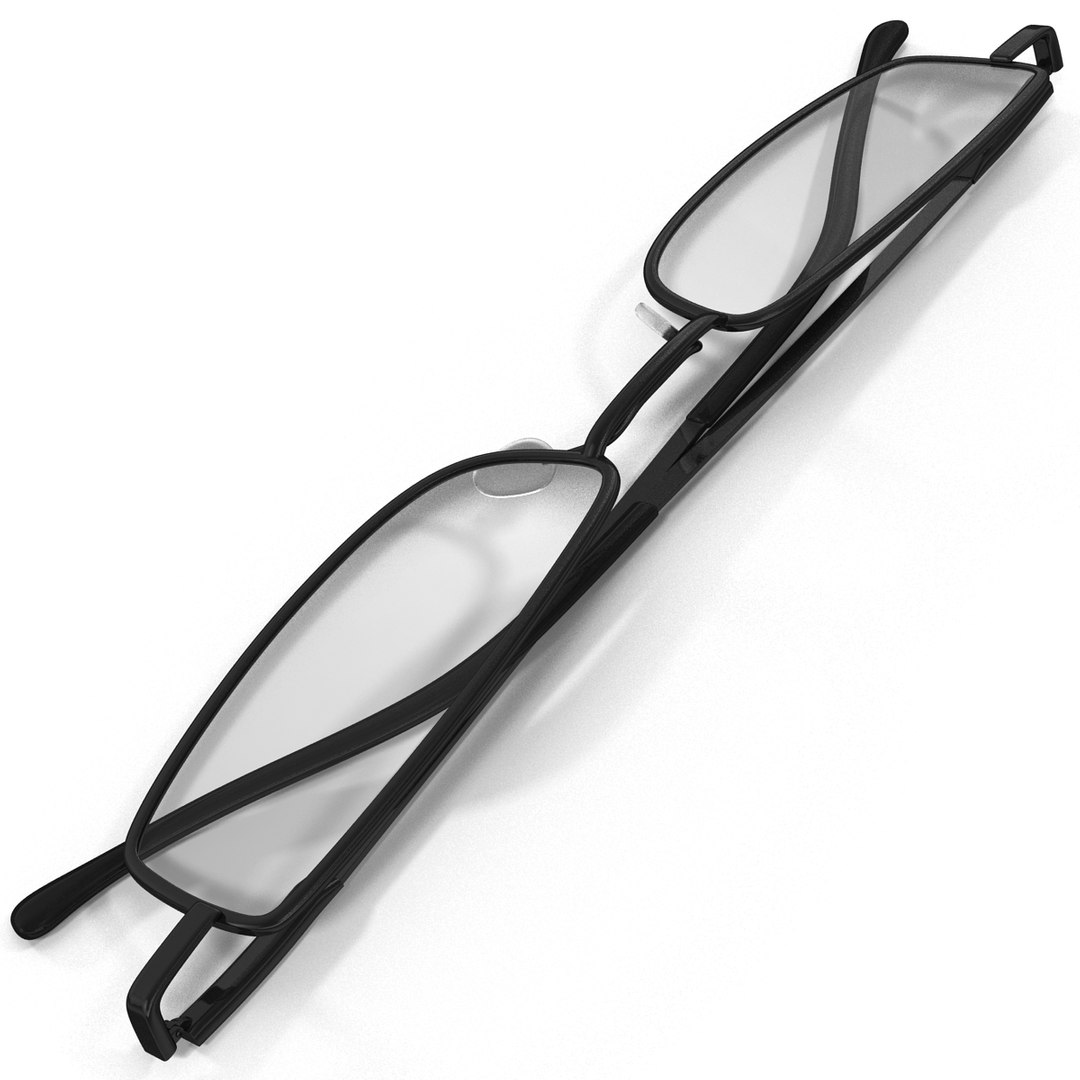 reading glasses 2 3d max