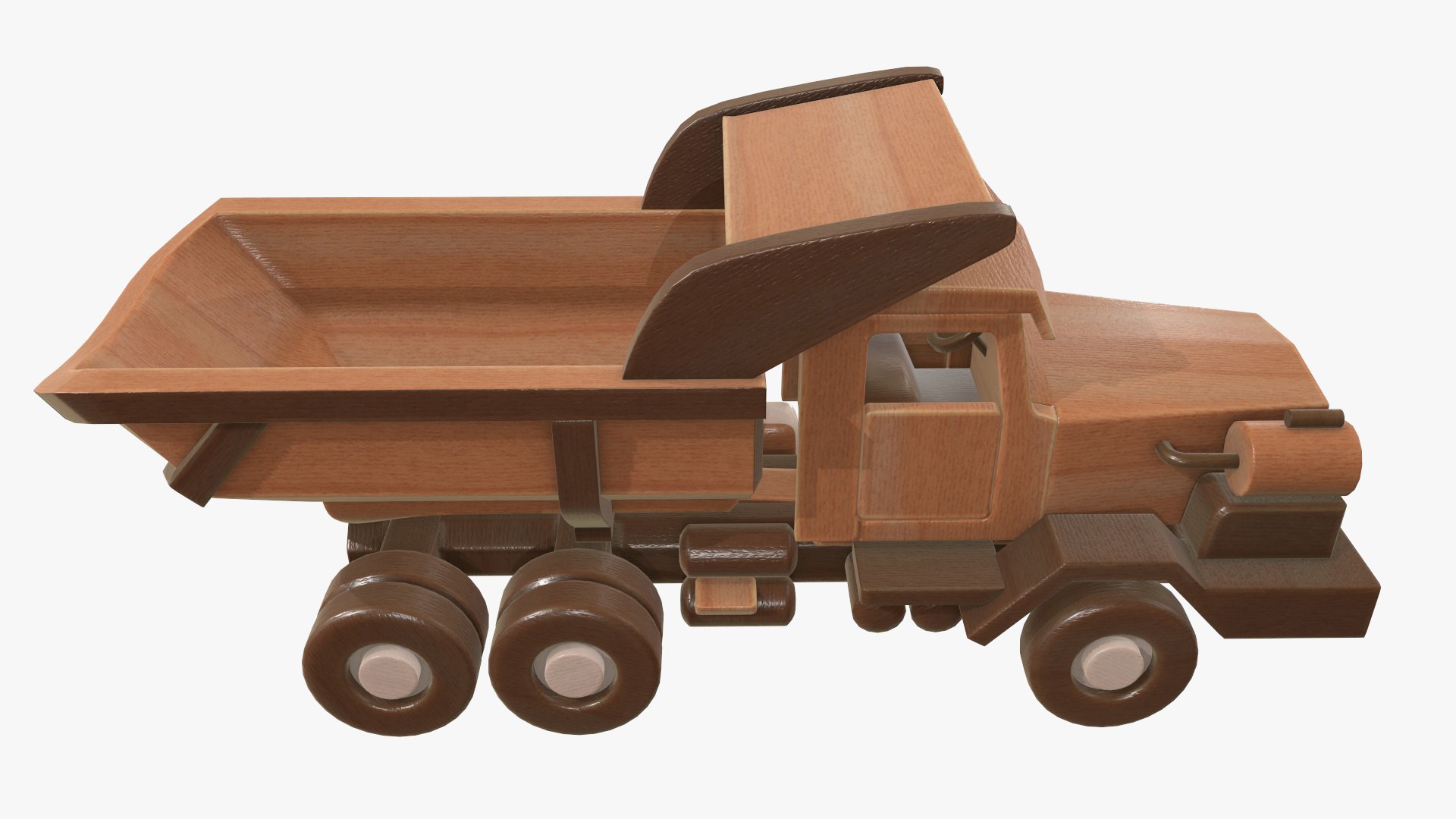 Wooden truck 3D model - TurboSquid 1414474