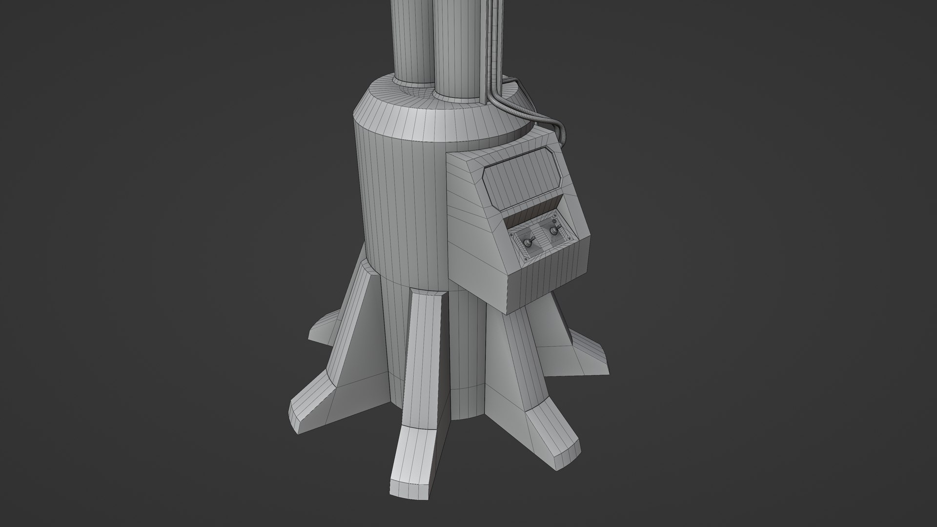3D Sci-Fi Smart Solar Panel Model - TurboSquid 2200702