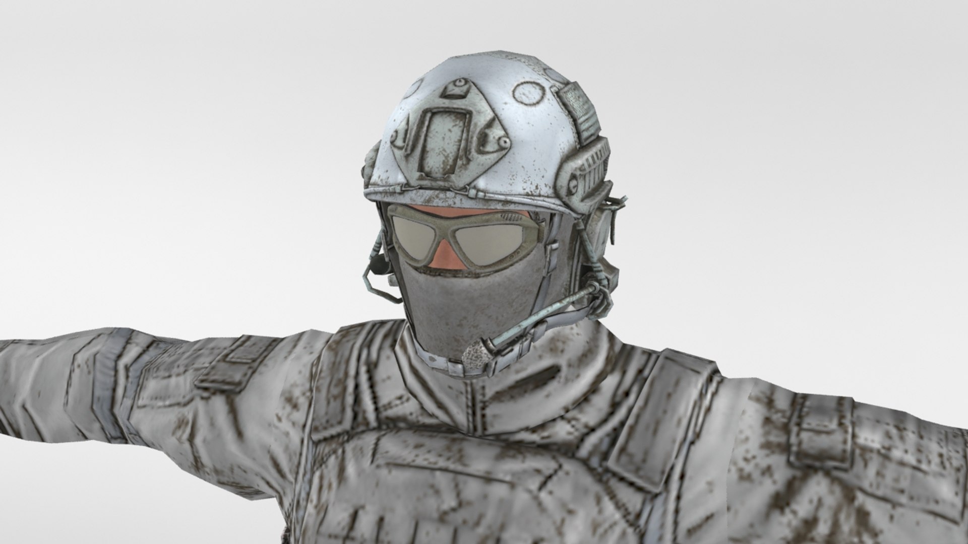 Usa Winter Soldier 3D Model - TurboSquid 1225226