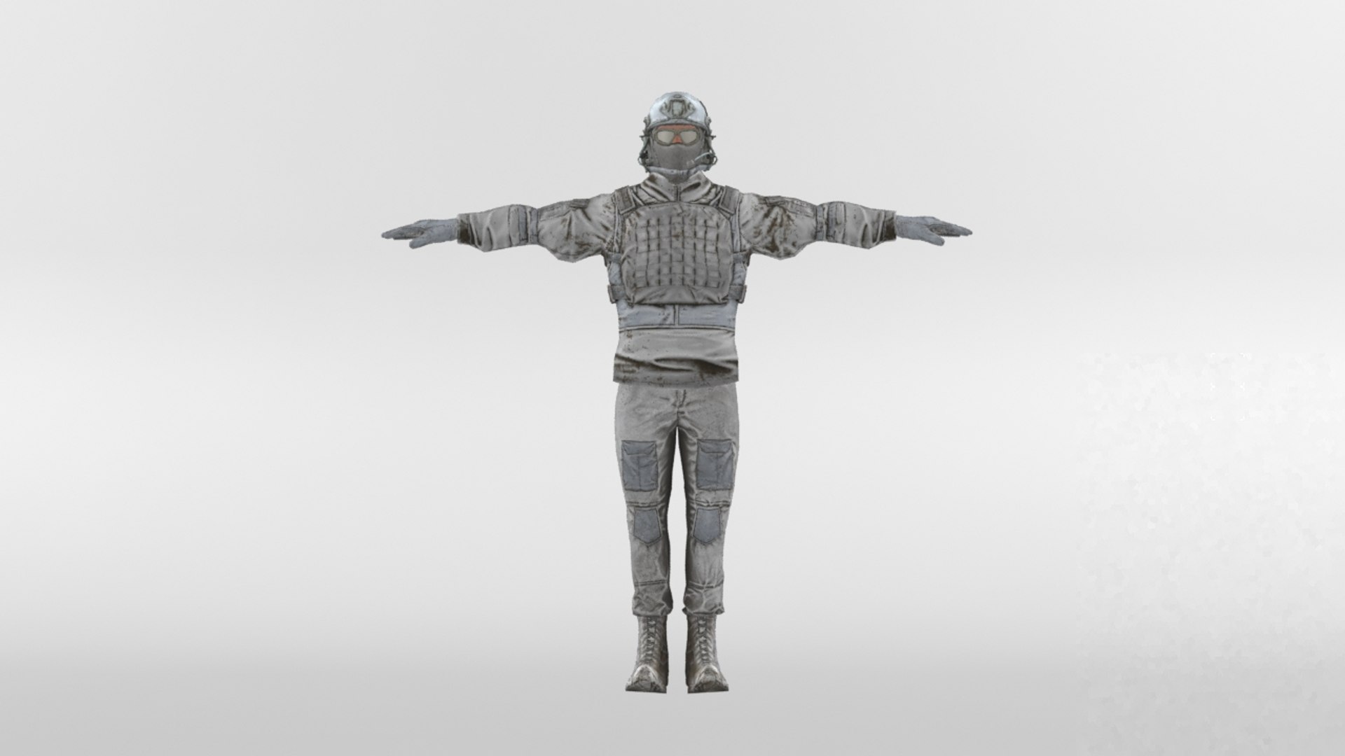 Usa Winter Soldier 3D Model - TurboSquid 1225226