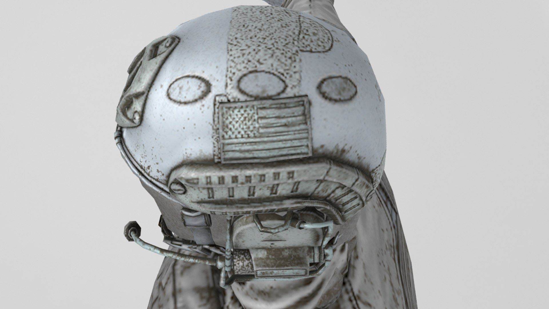 Usa Winter Soldier 3D Model - TurboSquid 1225226