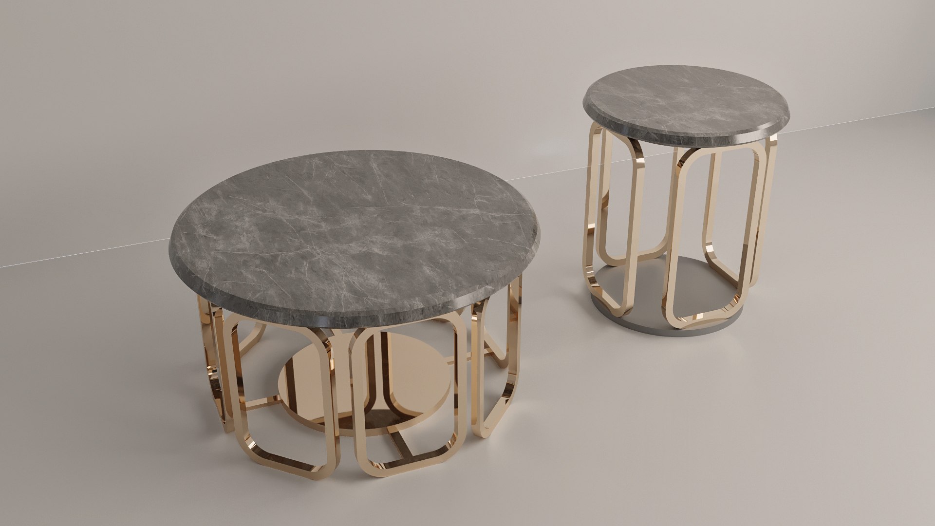 3D Rounded Table - TurboSquid 2046200