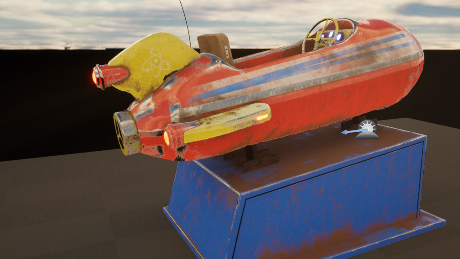 Kids Space Ship Ride Model - TurboSquid 1633706