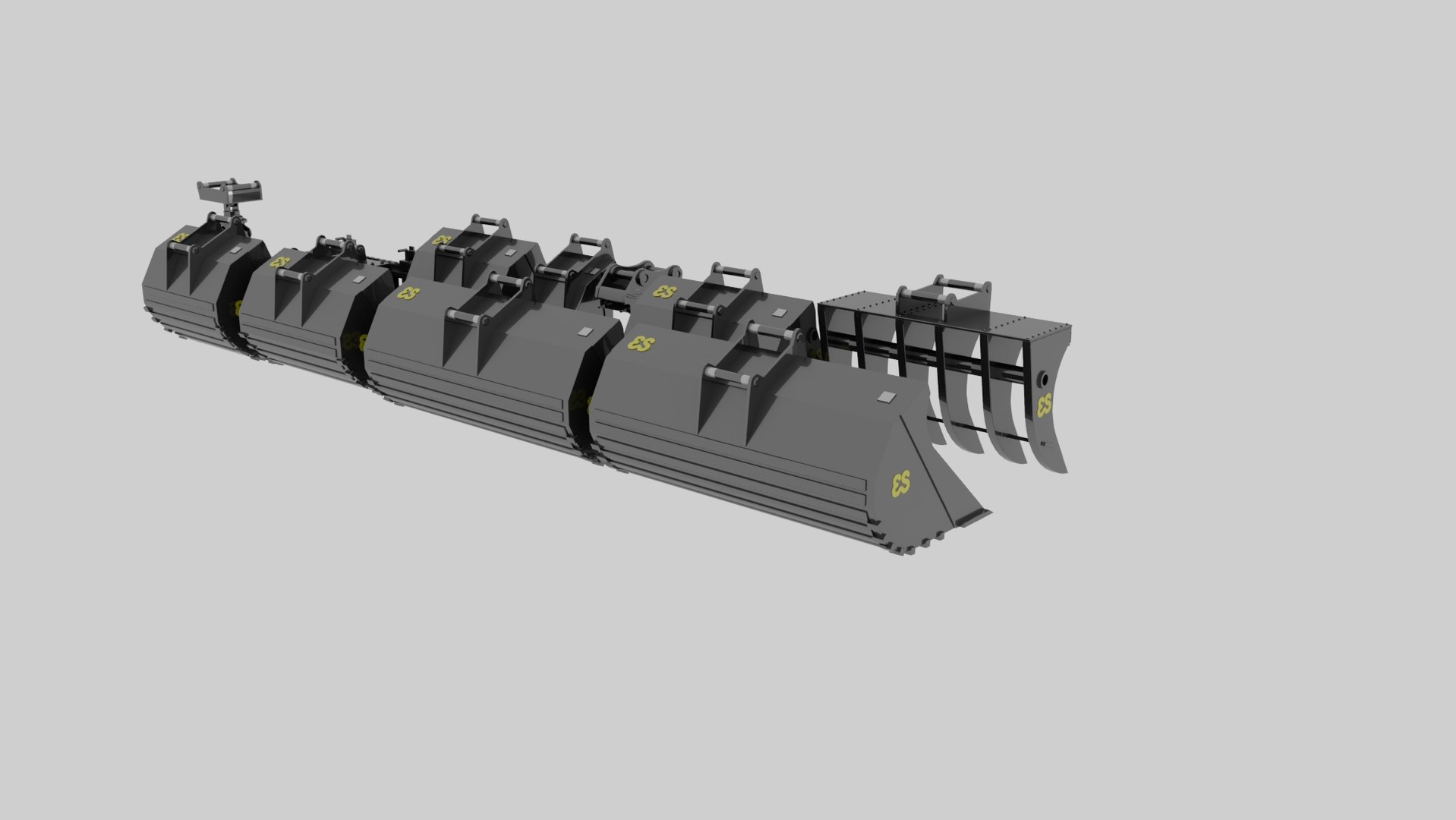 Bucket ES Model - TurboSquid 1943205