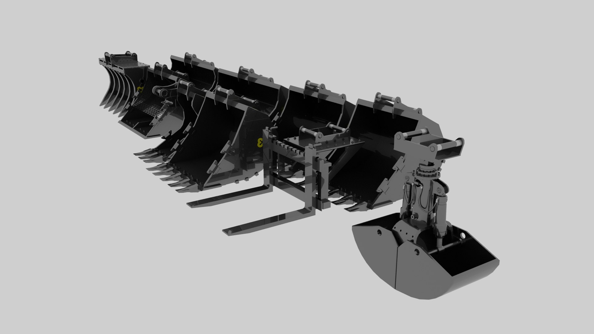 Bucket ES Model - TurboSquid 1943205