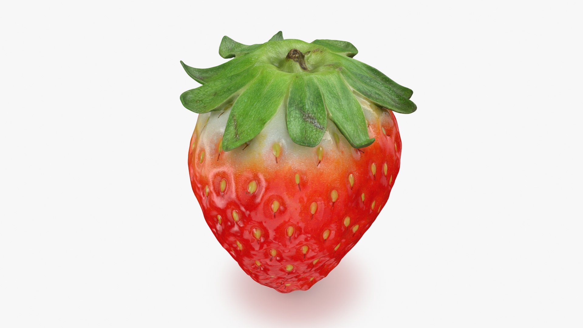 Strawberry 02 3D Model - TurboSquid 2236721