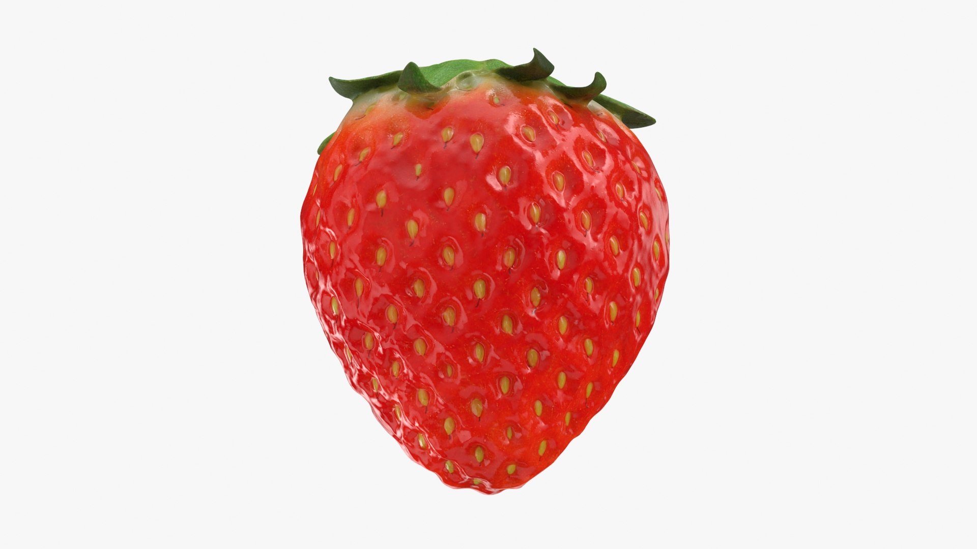 Strawberry 02 3D Model - TurboSquid 2236721