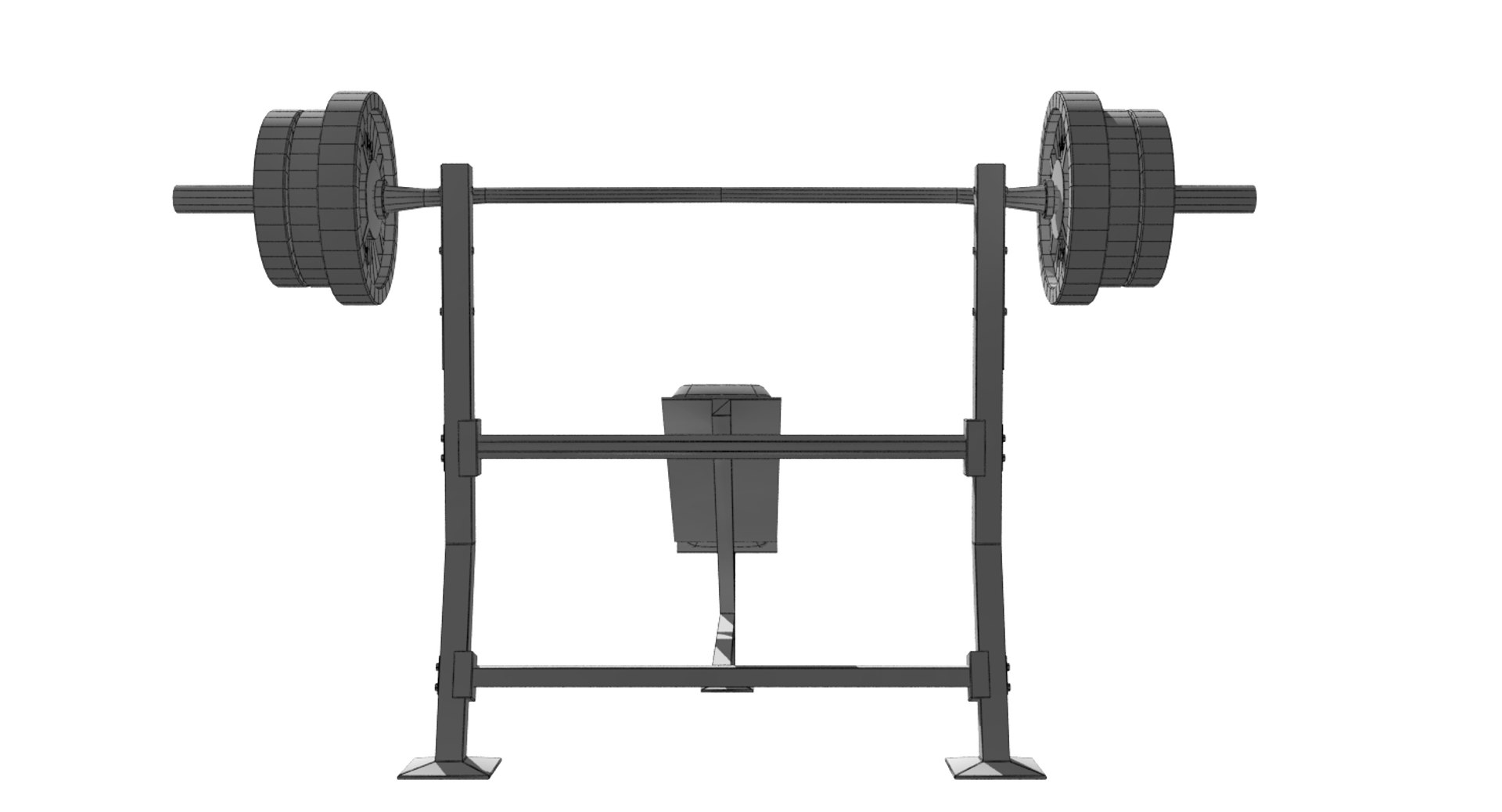 3D Model Bench Press - TurboSquid 1451089