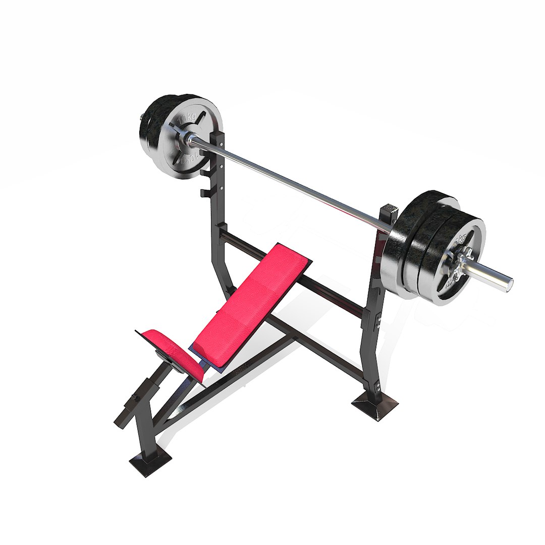 3D Model Bench Press - TurboSquid 1451089