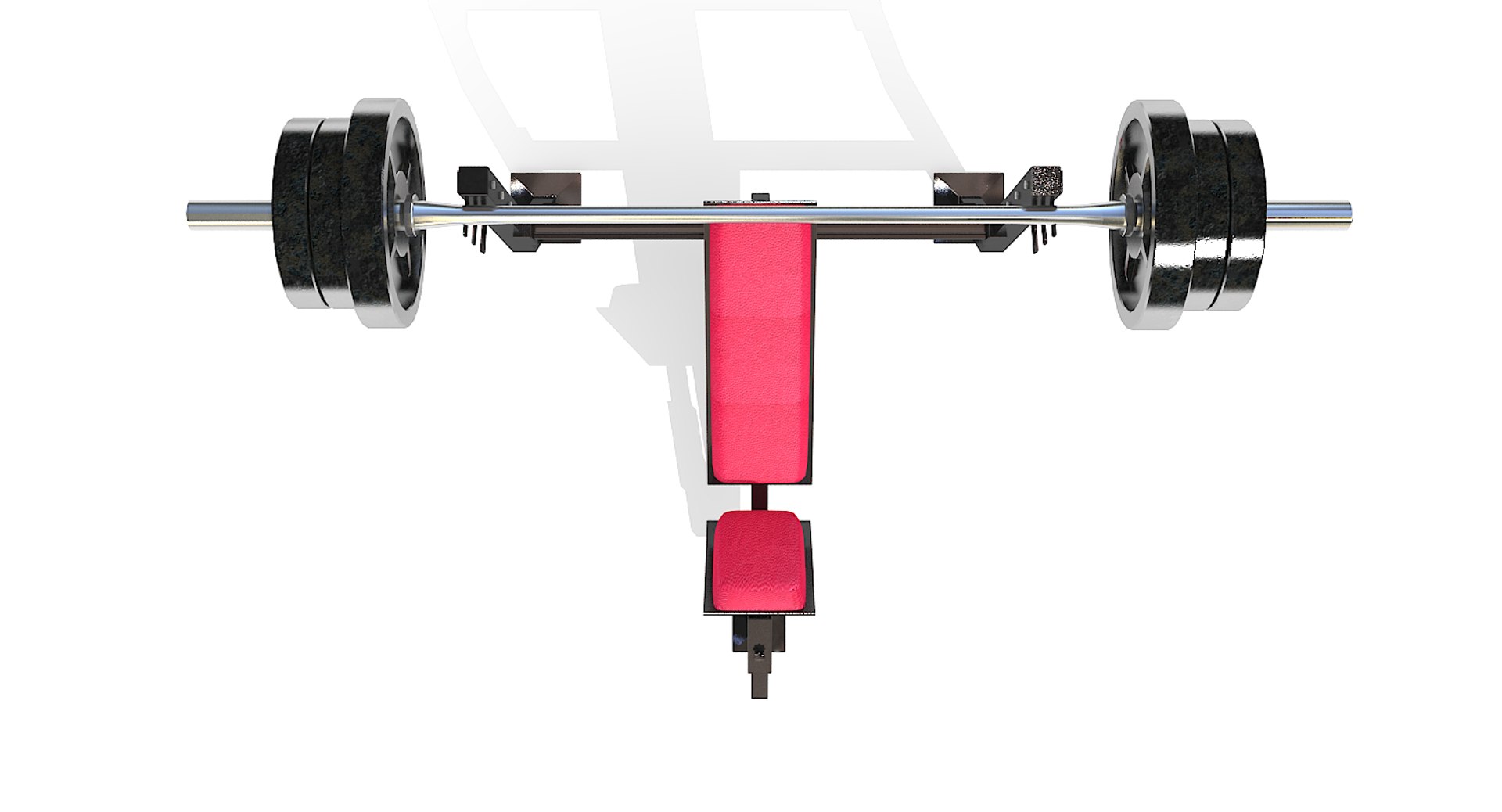 3D Model Bench Press - TurboSquid 1451089