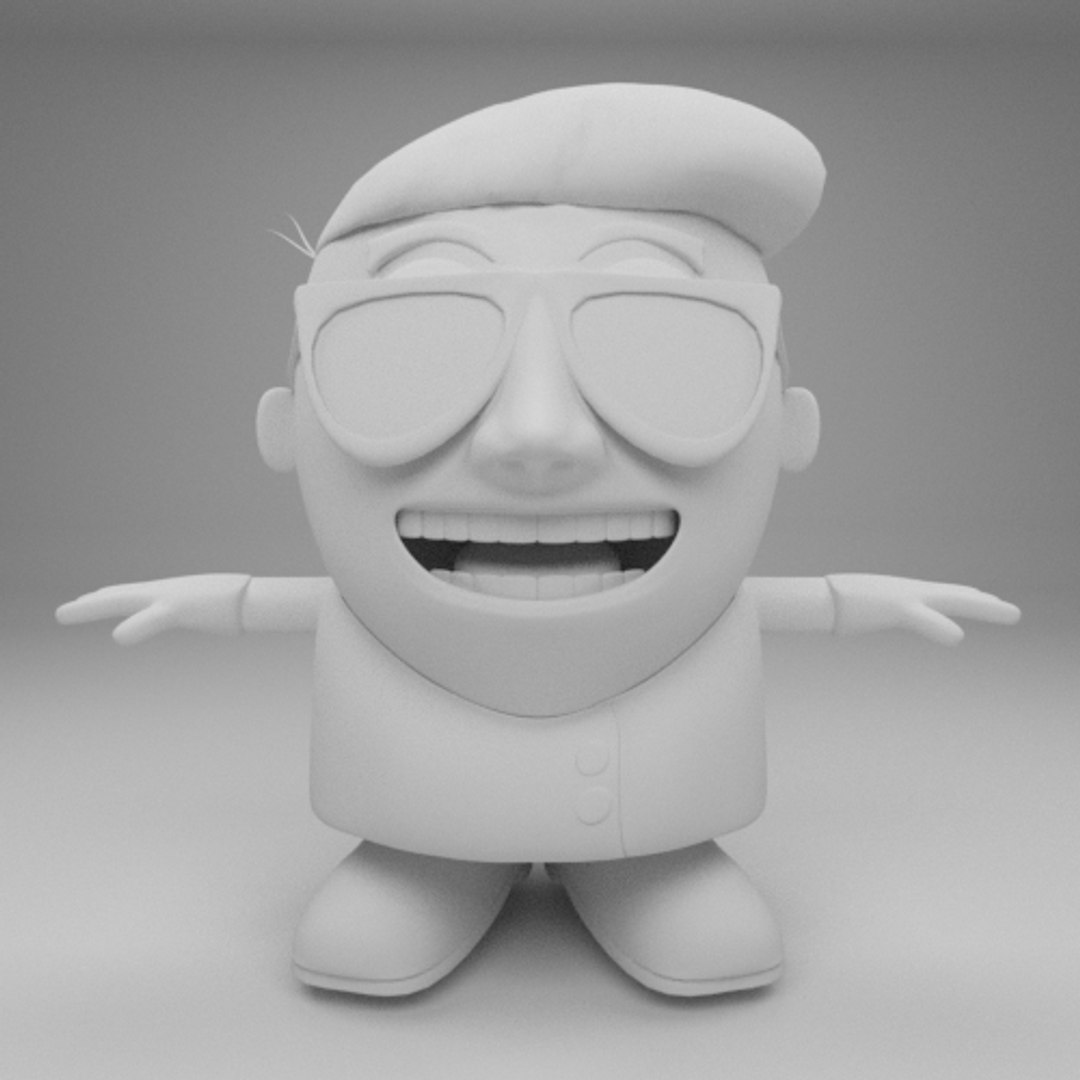 Dexter S 4 Hairstyle 3d 3ds