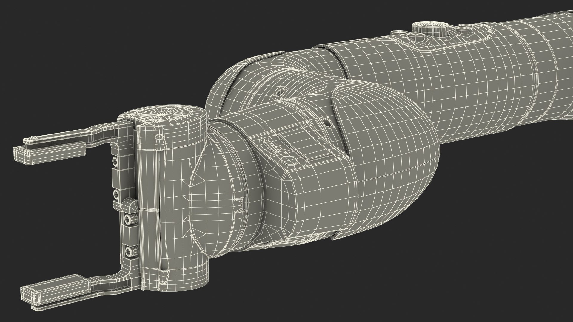 Sawyer Black Edition Collaborative Robot with Pedestal Rigged model ...