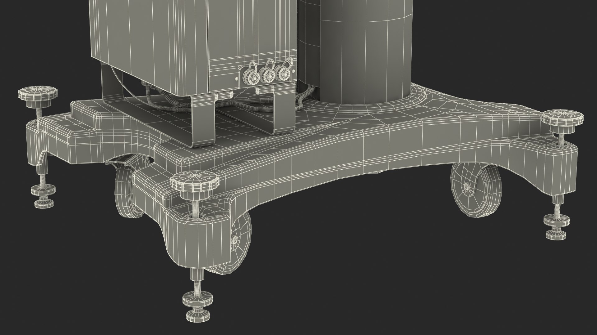 Sawyer Black Edition Collaborative Robot with Pedestal Rigged model ...