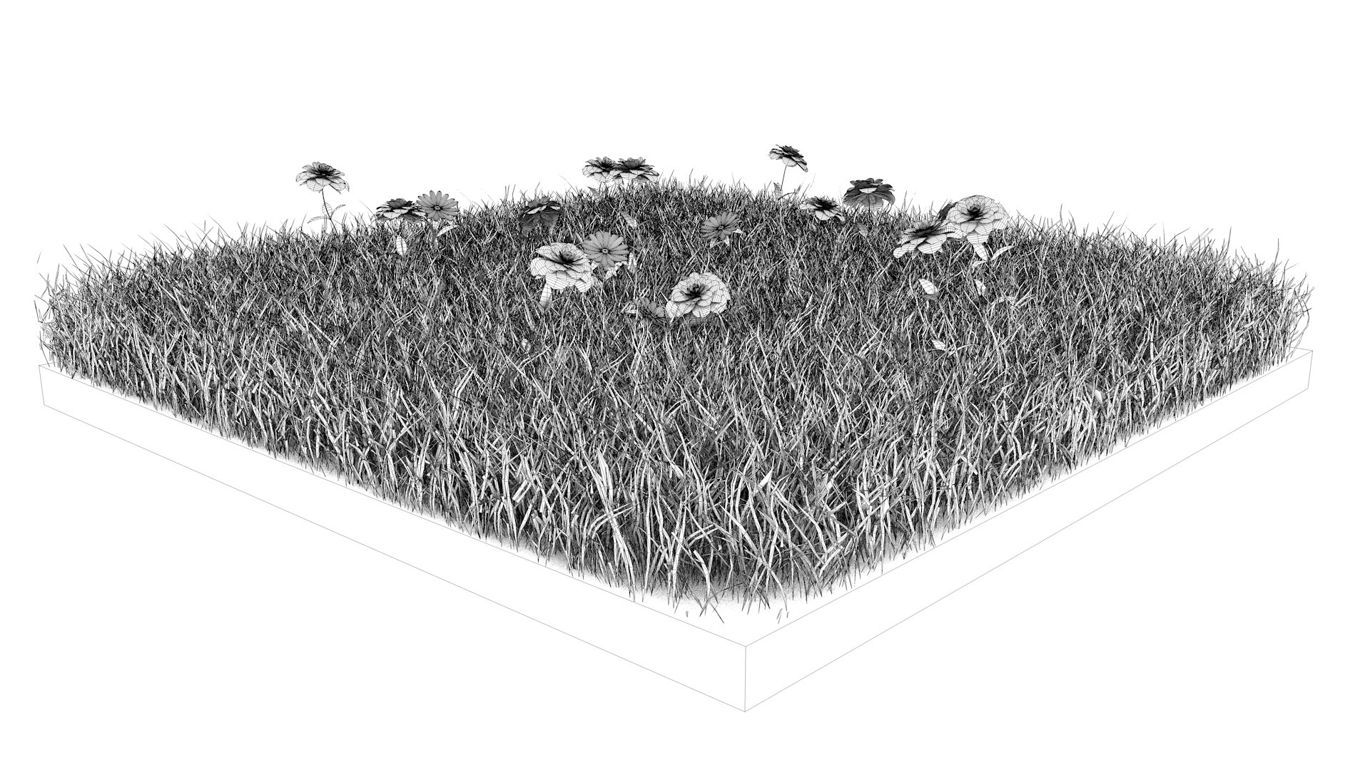 3D Model Grass - TurboSquid 1715597