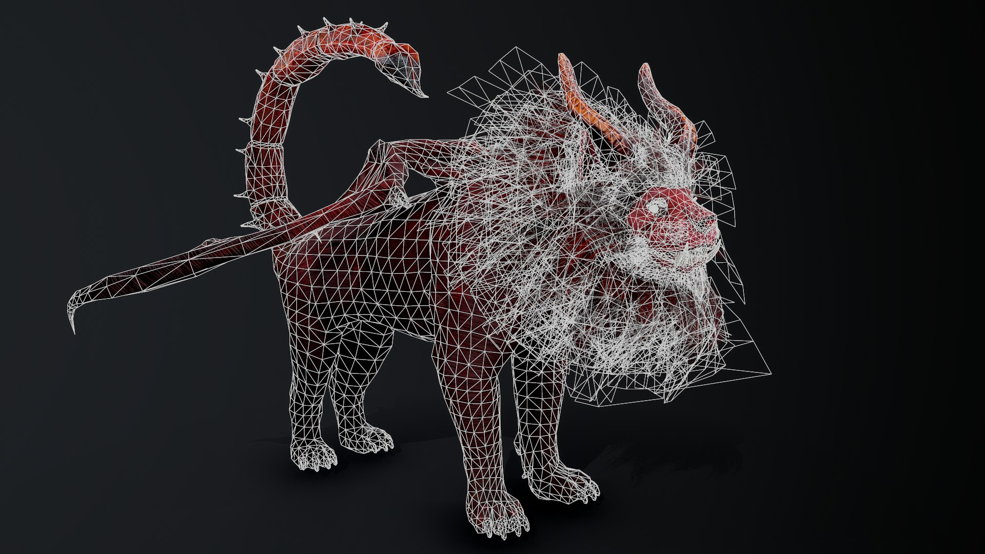 3D Manticore Character - TurboSquid 1676468