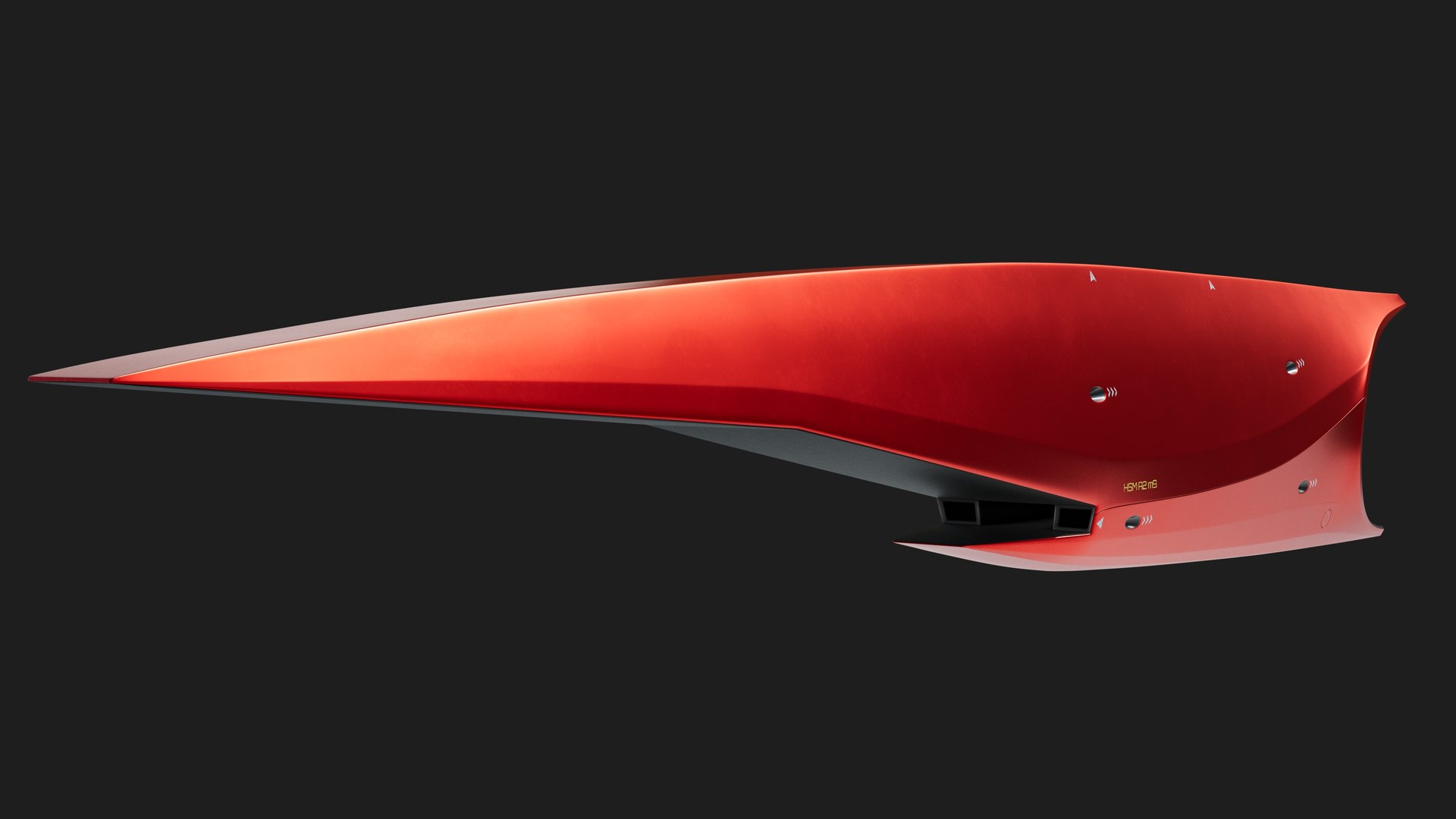 Hypersonic Missile HSM A2 01 Model - TurboSquid 2175654