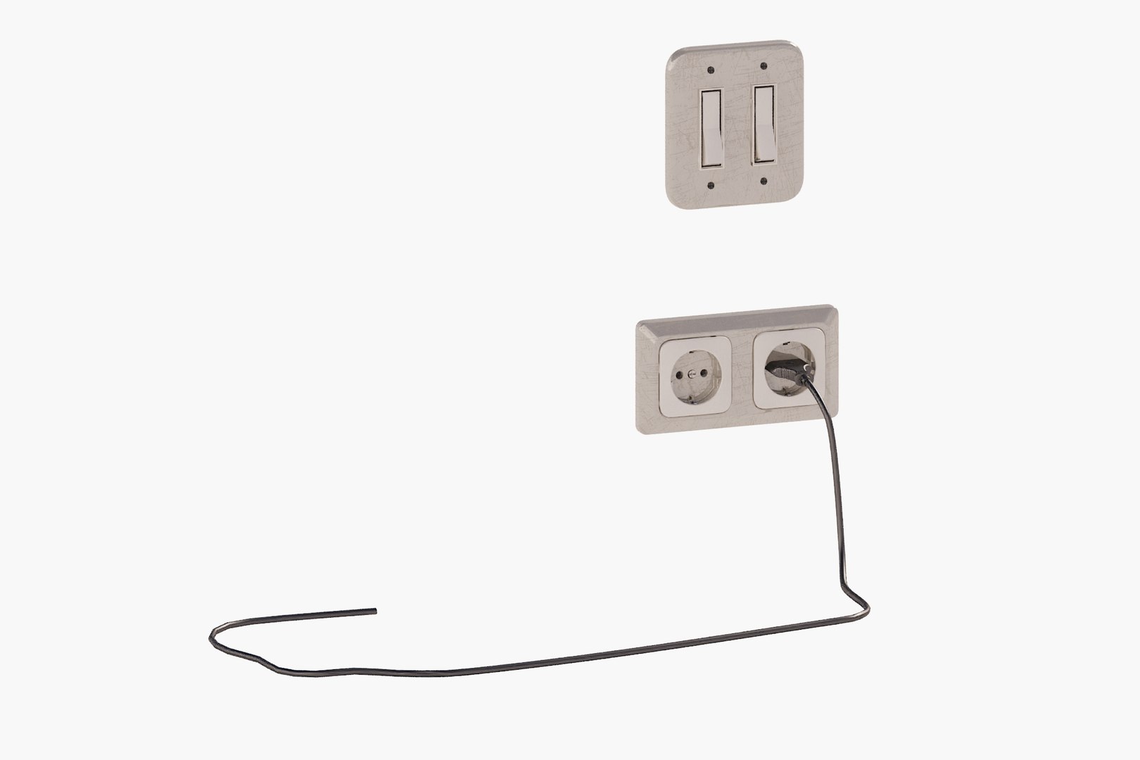 Sockets Switchs Outlets And Plugs 3D Model - TurboSquid 2201525