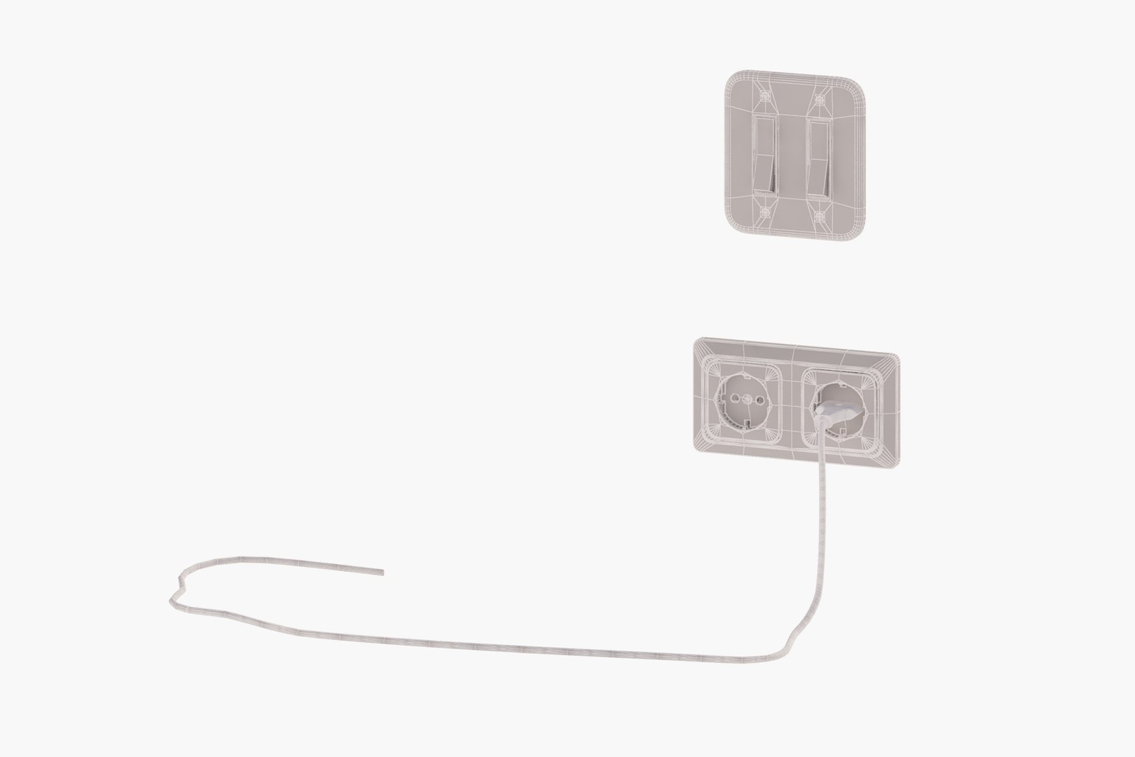 Sockets Switchs Outlets And Plugs 3D Model - TurboSquid 2201525