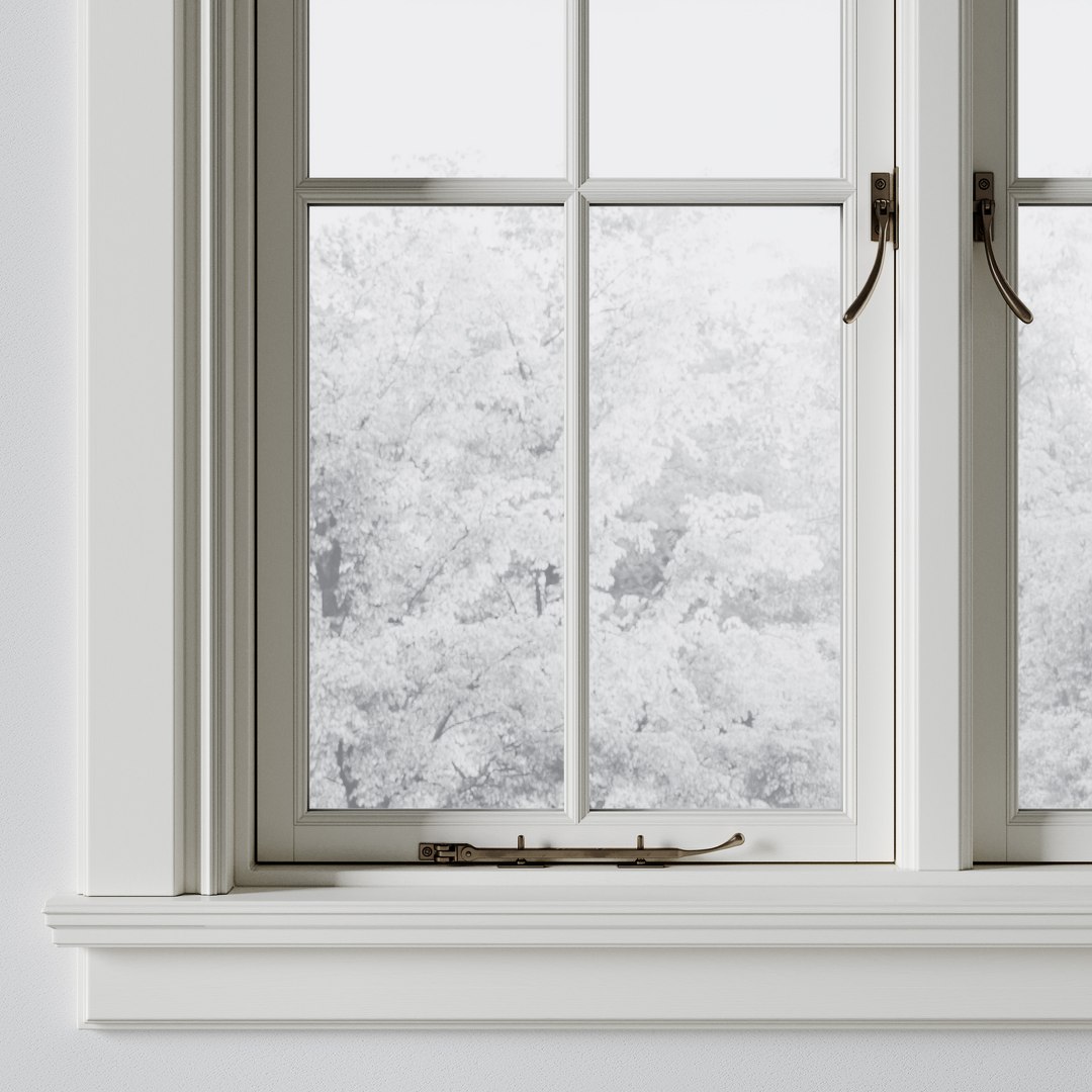 Classic Window 4 3D Model - TurboSquid 2311274