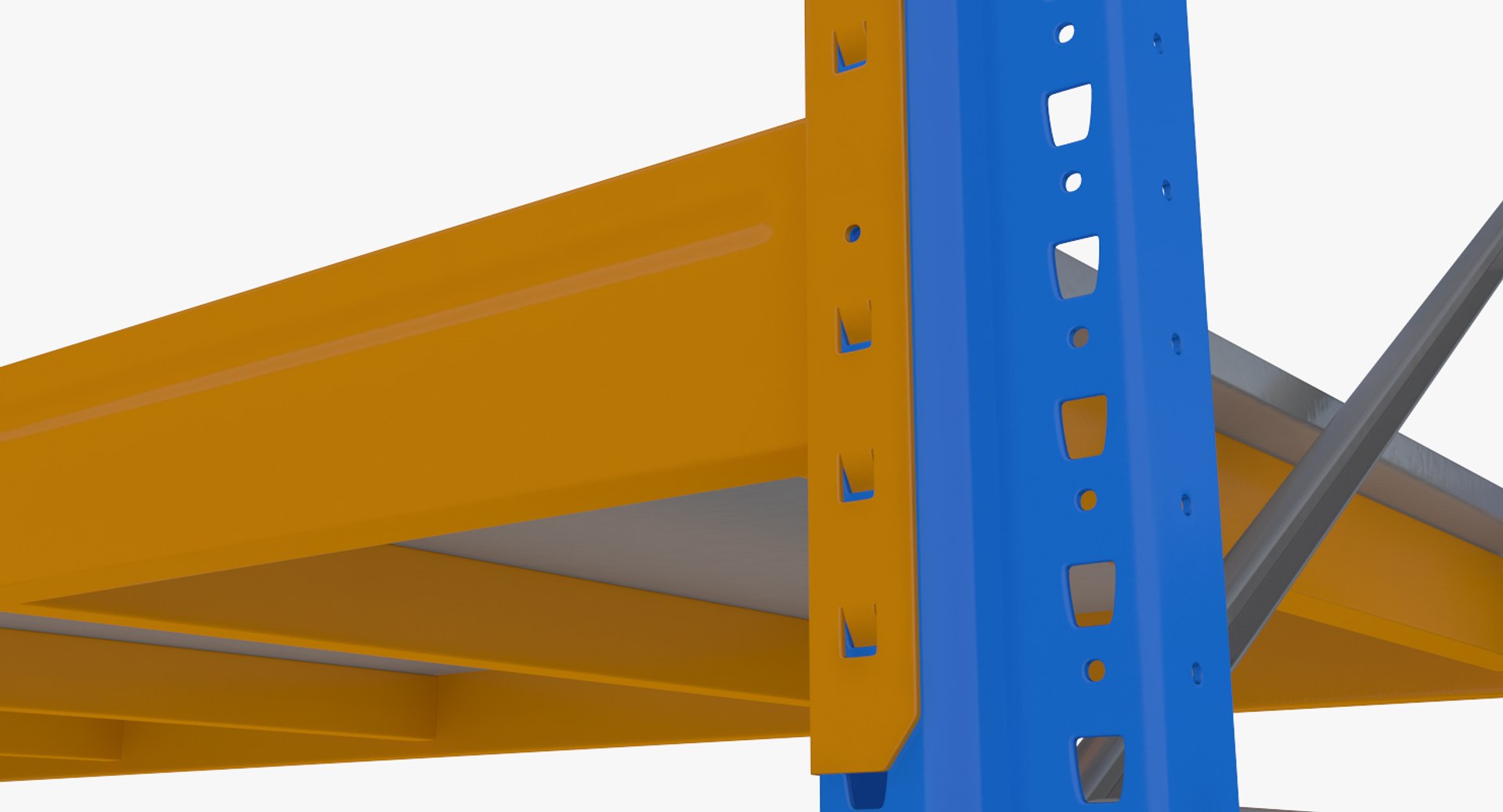 3d Model Of Storage Shelf