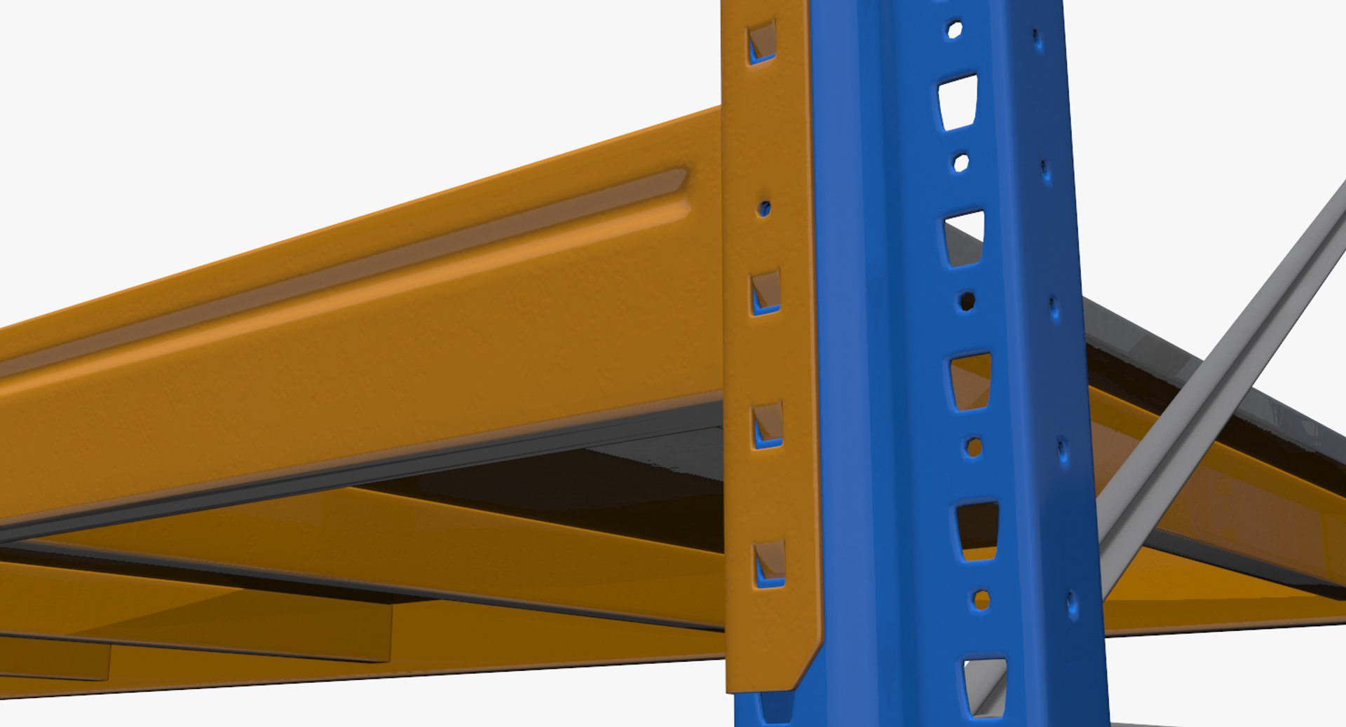 3d Model Of Storage Shelf