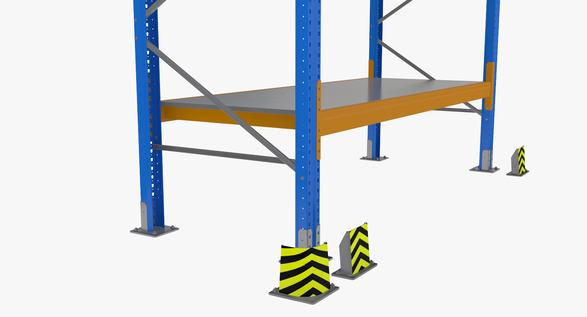 3d Model Of Storage Shelf