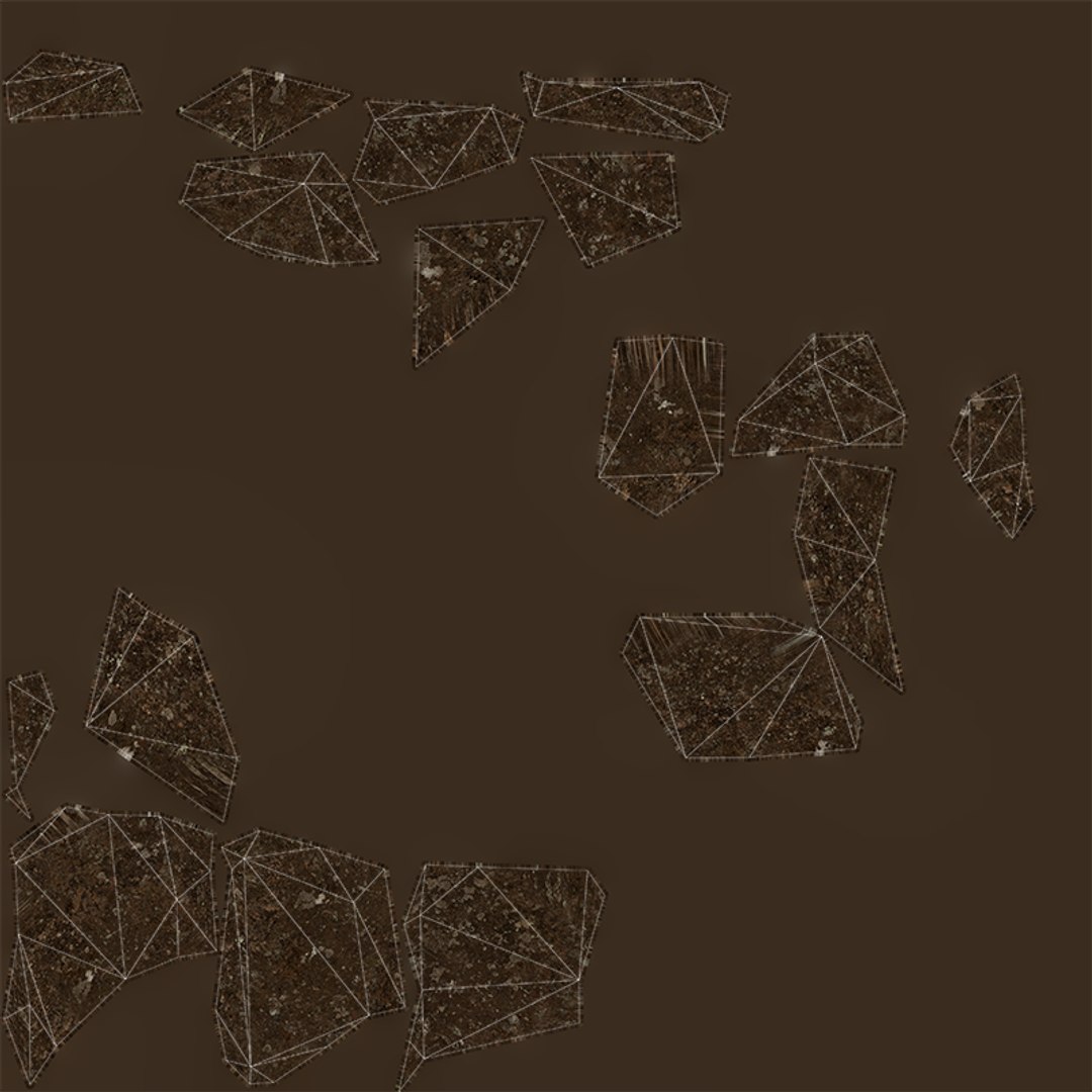 Scattered Rock V4 3D Model - TurboSquid 2247709