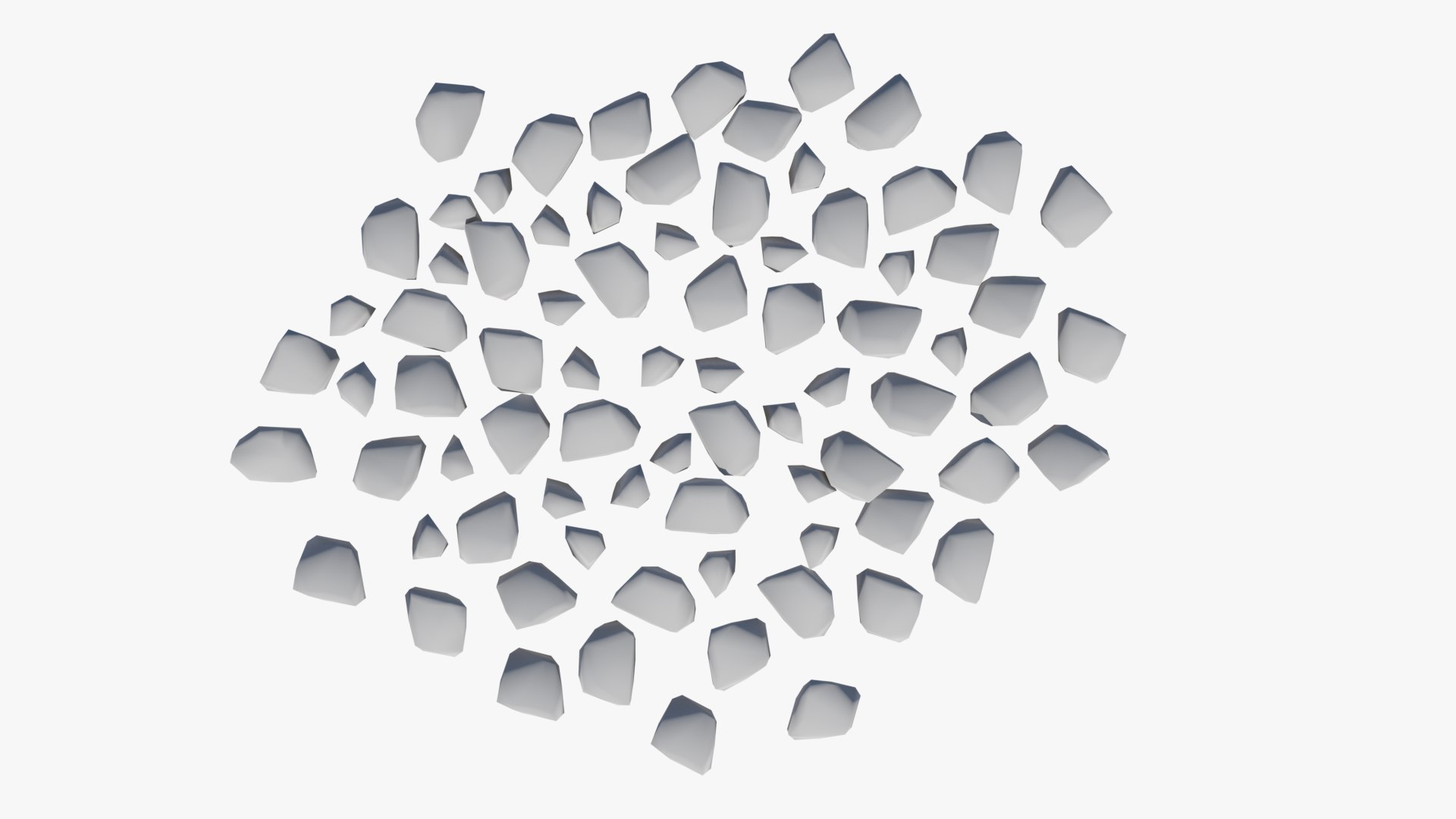 Scattered Rock V4 3D Model - TurboSquid 2247709