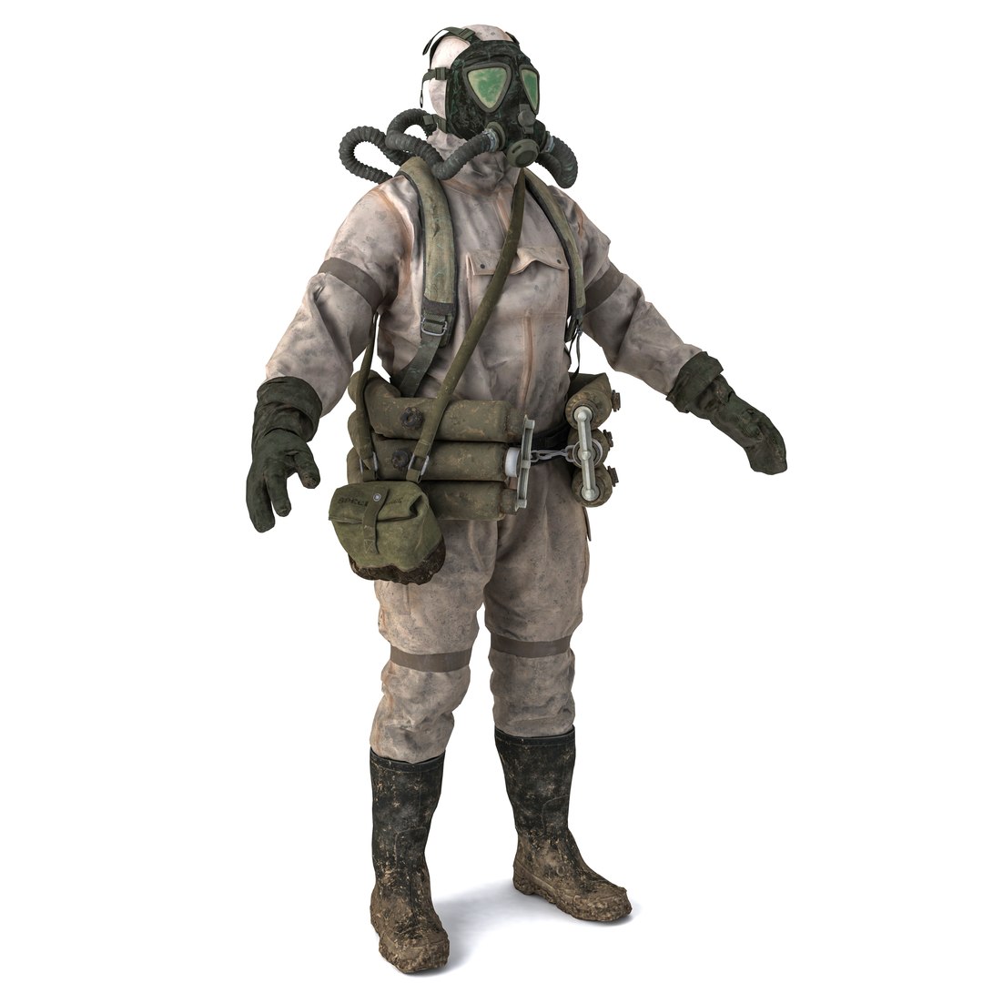 Hazmat NBC Level A Suit - 20 POSE 3D Model - TurboSquid 2252982