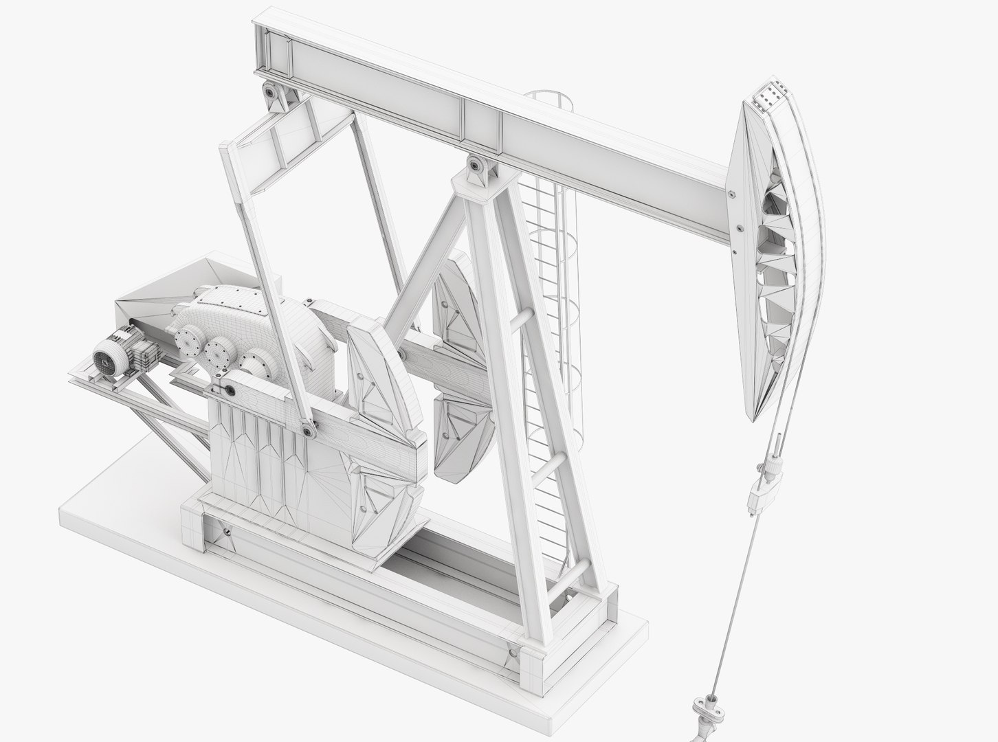 Oil Rig 3D Model - TurboSquid 1956849