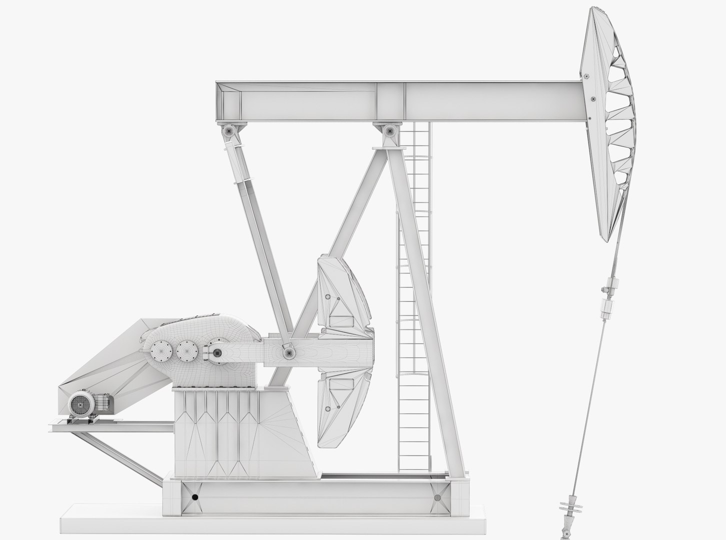Oil Rig 3D Model - TurboSquid 1956849