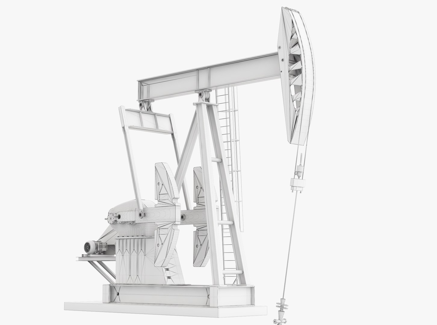 Oil Rig 3D Model - TurboSquid 1956849