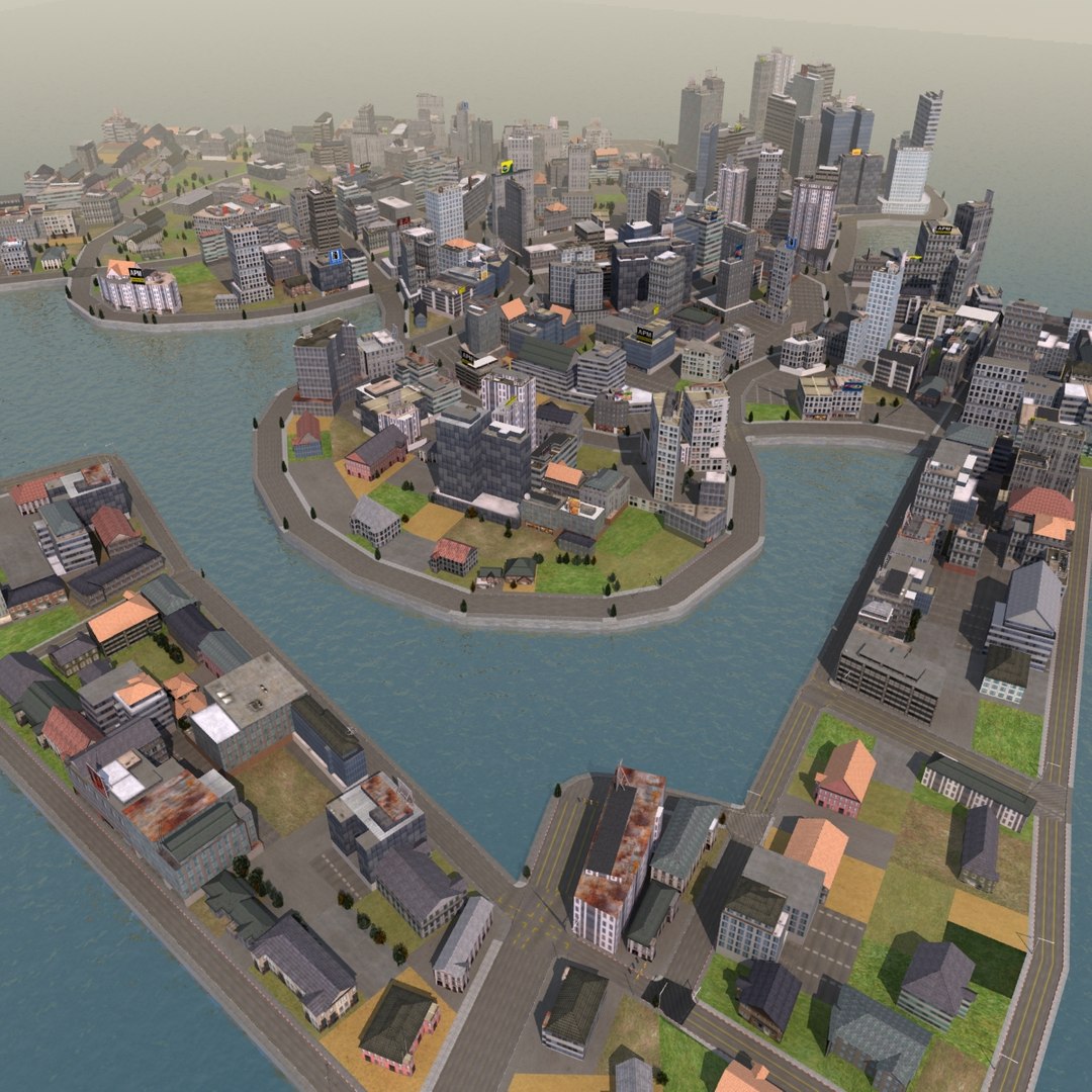 Vice City 3d Map