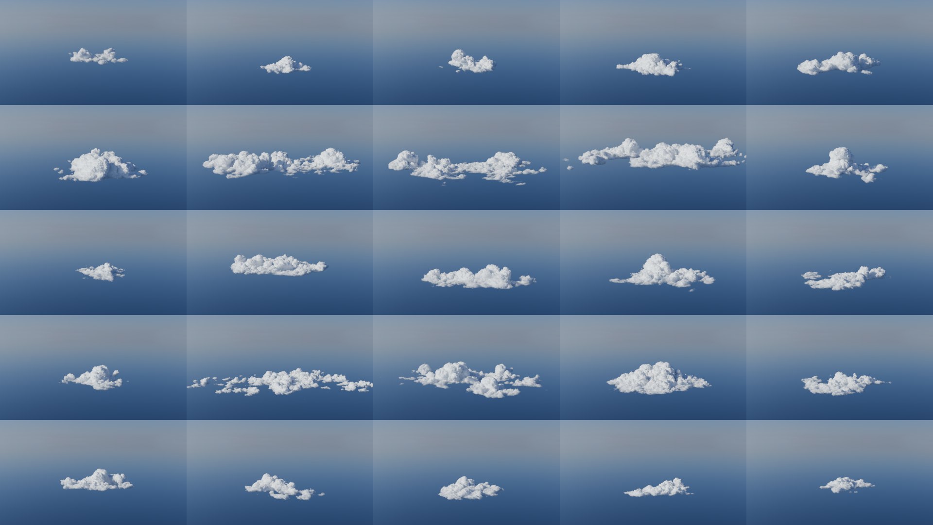 3D Cloud VDB Pack 100 High Quality Assets Model - TurboSquid 2253008