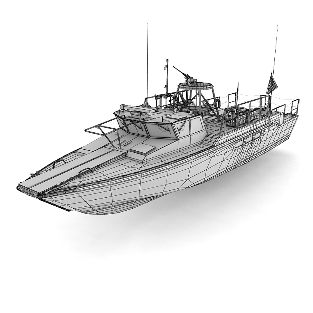 3d model stridsbat 90h