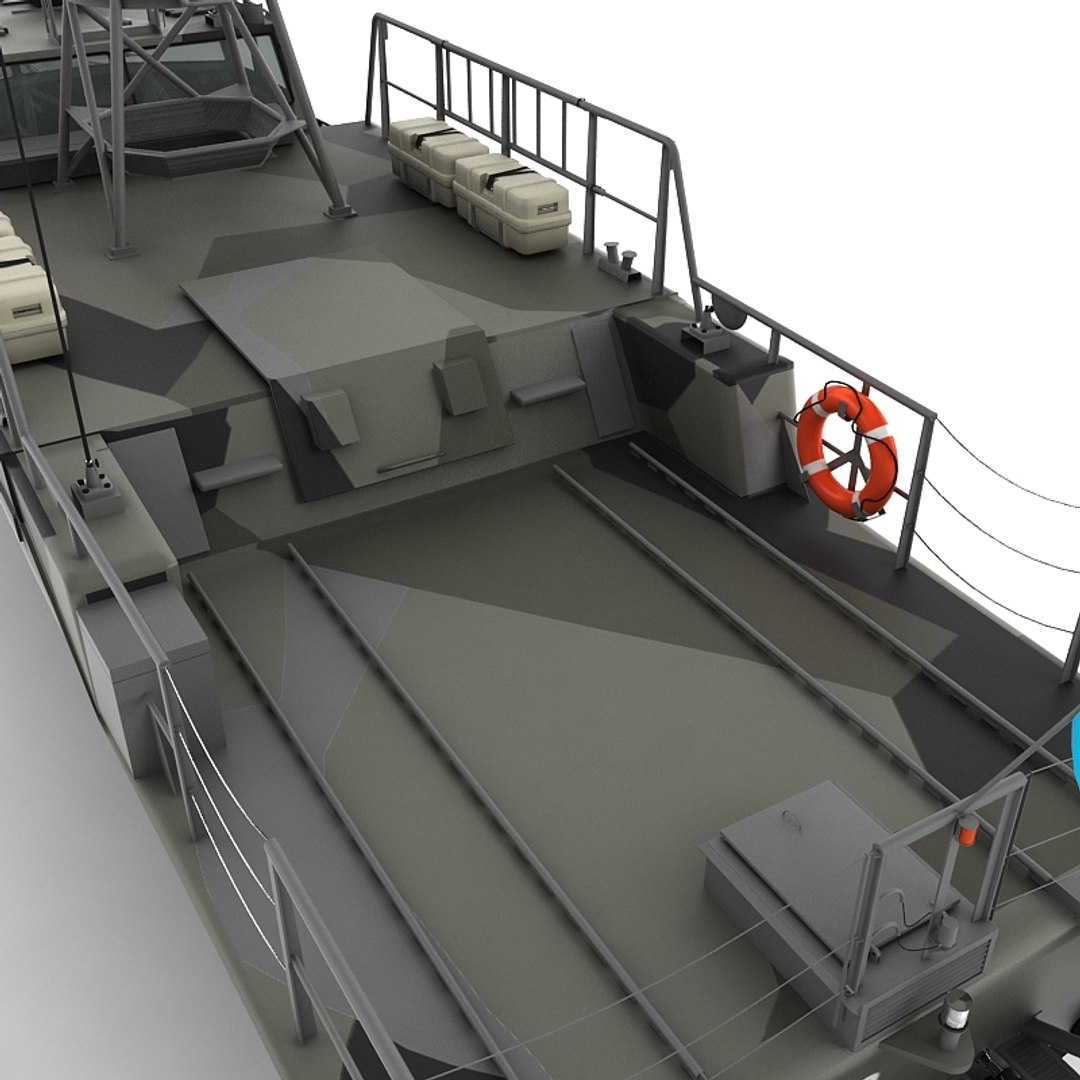 3d Model Stridsbat 90h