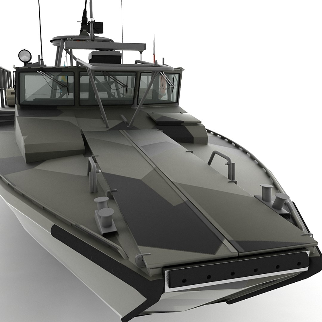 3d Model Stridsbat 90h