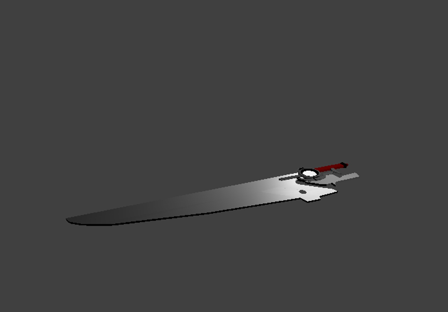 Qrow S Weapon Rwby 3D Model - TurboSquid 1279749