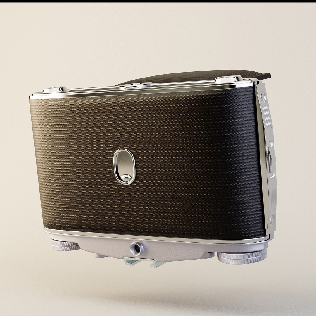 Agfa Isolette II Vintage Camera 3D Model - TurboSquid 2182824