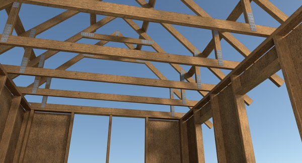 3d model pack timber frame construction