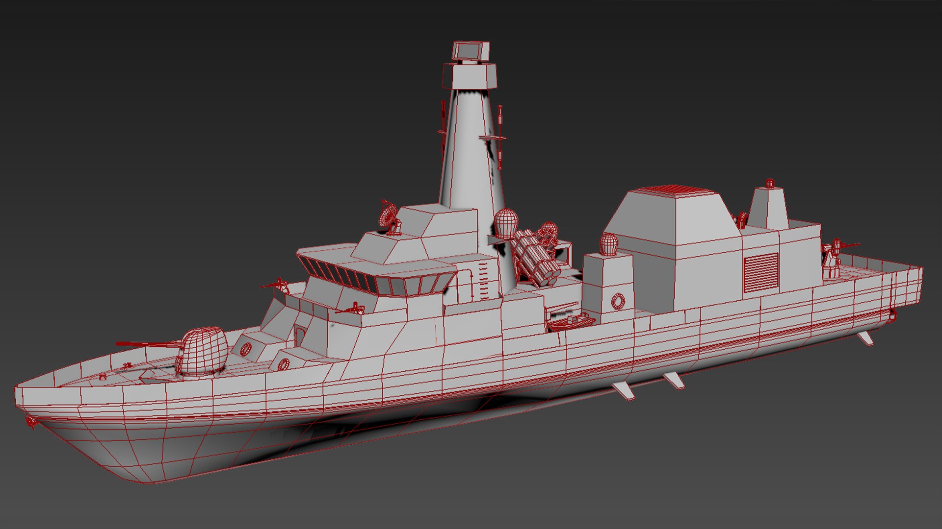 Fast Attack Craft FAC 65 Low Poly 3D Model - TurboSquid 2300854