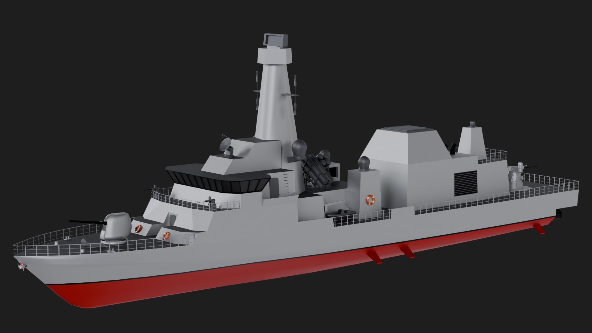 Fast Attack Craft FAC 65 Low Poly 3D Model - TurboSquid 2300854