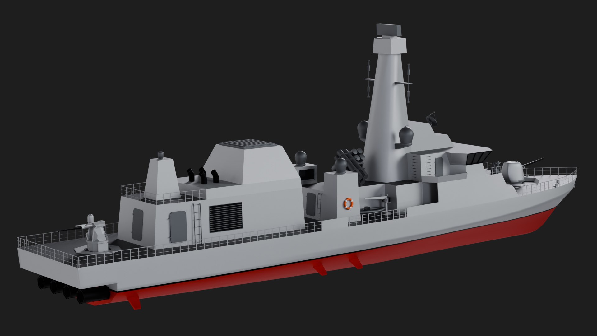 Fast Attack Craft FAC 65 Low Poly 3D Model - TurboSquid 2300854
