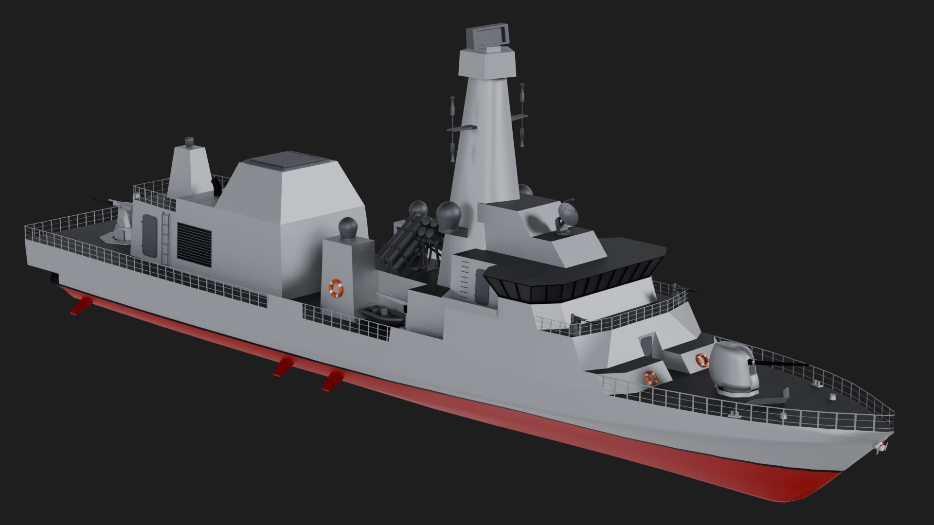 Fast Attack Craft FAC 65 Low Poly 3D Model - TurboSquid 2300854